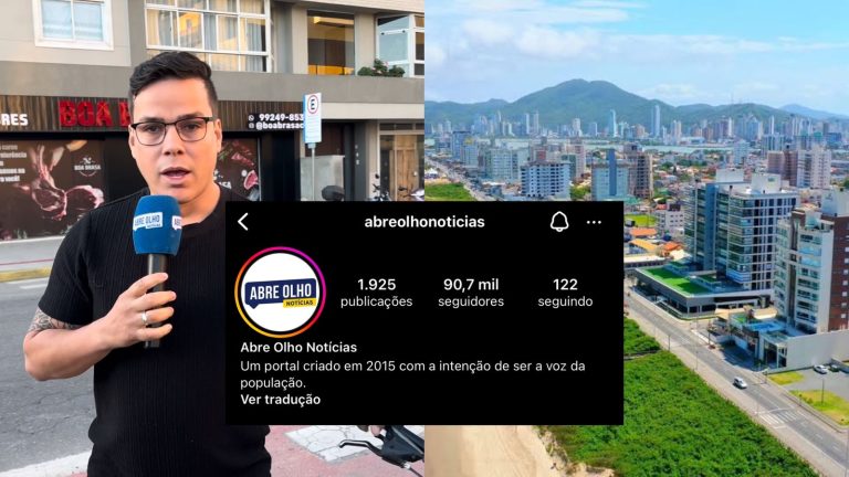 Abre Olho Notícias passa de 90 mil seguidores no Instagram